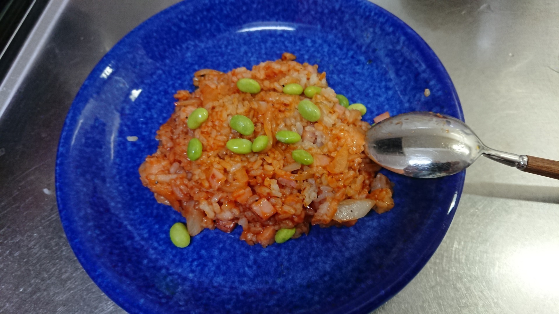 鶏の代わりにベーコン使ったのが失敗だった？: 半歩前へ